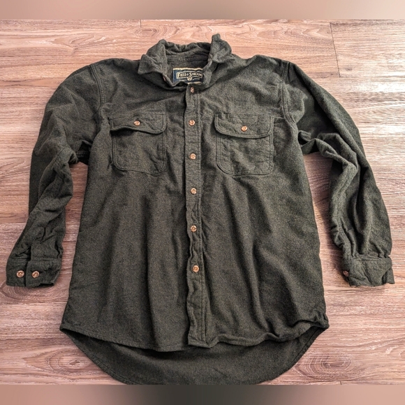 Field & Stream | Shirts | Field Stream Green Flannel Shirt | Poshmark